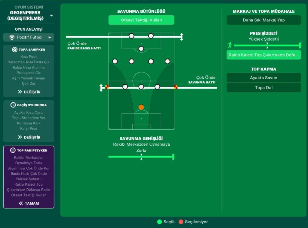 FM 2022 Alternatif Taktik Önerisi - FM Gezegeni